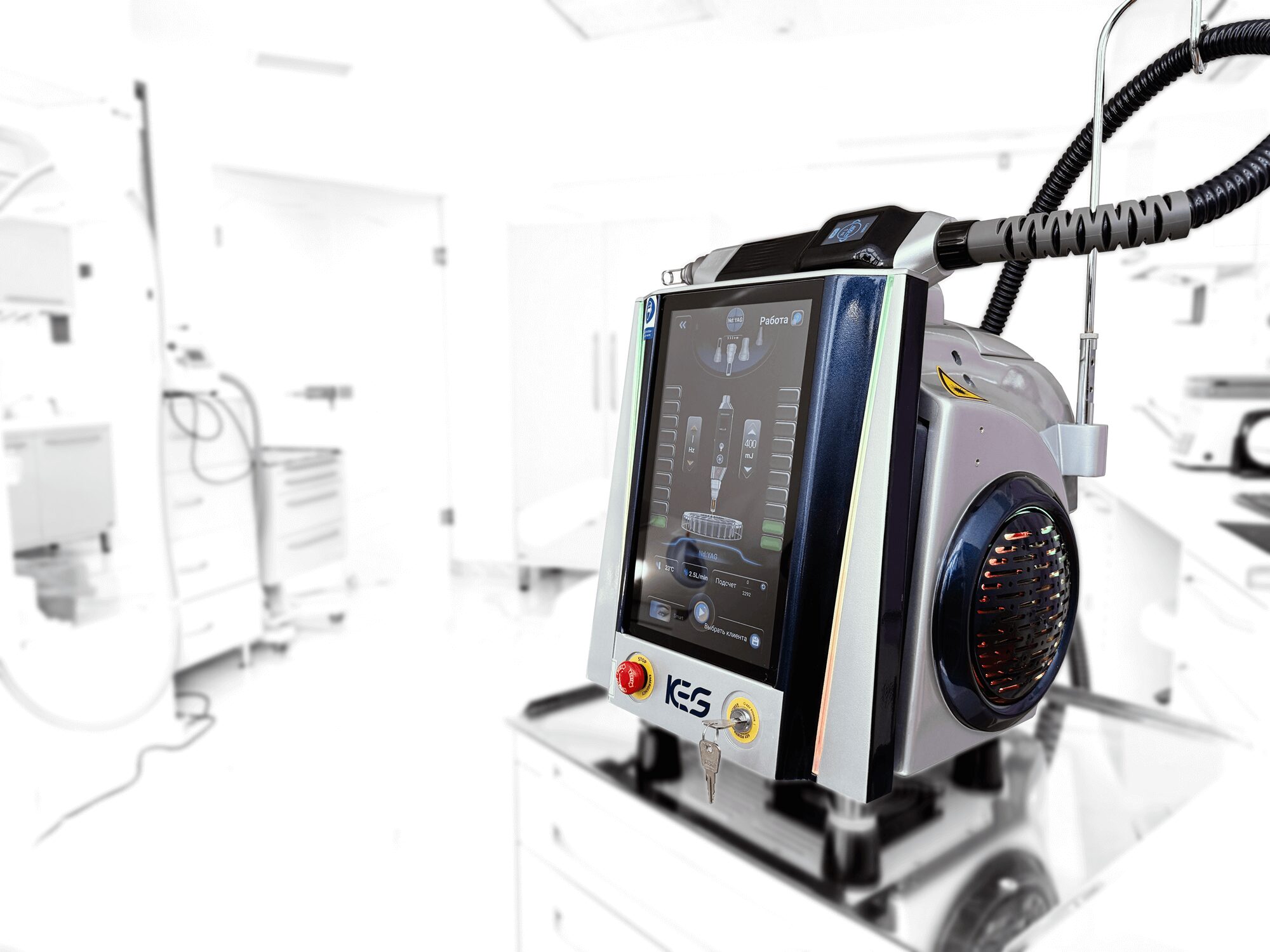 MED-810T — профессиональная лазерная система для удаления татуировок и ...